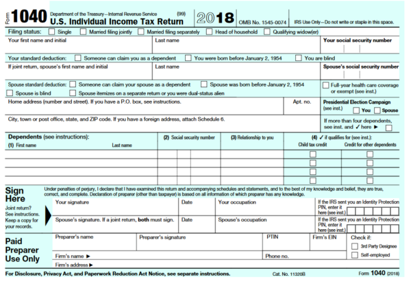 The 1040's "New Look" - Canal Capital Management